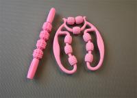 China Customized 9-Wheel Handheld Muscle Roller for Rolling Hand Massager, Ideal for Legs for sale
