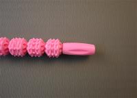 China Pink Handheld Back Muscle Roller Stick for Customized Massage for sale