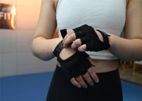 China Non-Slip Gym Gloves with Wrist Support, XL-XXL Sizes, Ideal for Weightlifting and Fitness for sale