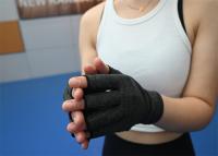 China Half Finger Fingerless Women Training Gloves For Cycling Hiking and Climbing for sale