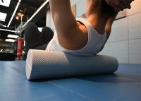 China Pink Runner Foam Roller Muscle Massage & Recovery For Back Pain Leg for sale