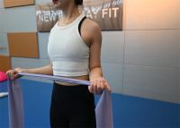 China TPE 1800mm Exercise Bands for Physical Therapy and Fitness Training for sale