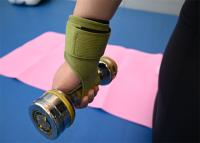 China ODM Gym Wrist Wraps Pink Green Wrist Wraps For Weight Lifting for sale