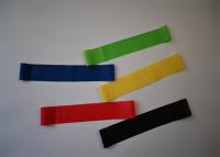 China Build Muscle with 5LBS to 40LBS Resistance Bands in Green and Orange for sale