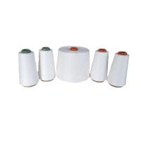 China Sustainable 100% Viscose Ne20/1 Vortex Yarn for Weaving / Knitting Raw White MVS for sale