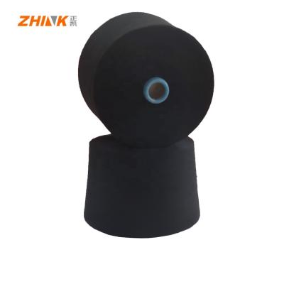 China Z Twist Black Polyester 100% 30/1 32/1 40/1 Siro Spun Yarn for Knitting and Weaving for sale