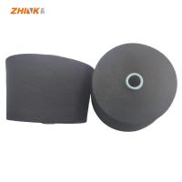 China Z Twist Black Polyester 100% 30/1 32/1 40/1 Siro Spun Yarn for Knitting and Weaving for sale