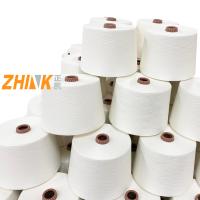 China 15S-60S Denim Fabric Core Spun Slub Yarn for Knitting and Weaving 100% Polyester for sale