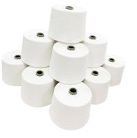 China 10.92 Evenness ECDP Ne 30/1 Siro Compact Spun Yarn For Weaving Polyester for sale