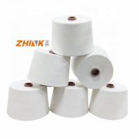 China 100%Cationic Polyester NE30/2 TFO Spun Yarn Raw Pattern Strength 25 Raw for sale