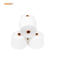 China Strong GRS Recycled Polyester/Eco-Tang Viscose/Spandex Ne28/1 40Den Yarn for Weaving for sale