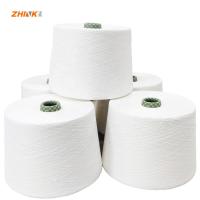 China Strong GRS Recycled Polyester/Eco-Tang Viscose/Spandex Ne28/1 40Den Yarn for Weaving for sale