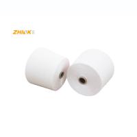 China Ring Spun Yarn 25 40D Spandex Core Lycra 75% Polyester 25% Viscose with Free Sample for sale