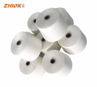 China GRS 70% Polyester 30% Eco-friendly Viscose Ring Spun 50S Yarn for Knitting and Weaving for sale