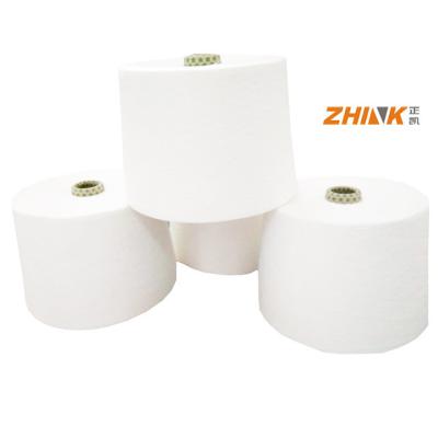 China Moisture-Absorbent TR 65/35 Ne 30/1 Ring Spun Yarn for Polyester Viscose Blended Yarn for sale