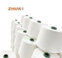 China Polyester Viscose 90/10 Spandex Ring Siro Compact Core Spun Yarn for sale