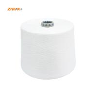 China Raw White Ne 36/1 Ring Spun Viscose Yarn For Weaving / Knitting Strong for sale