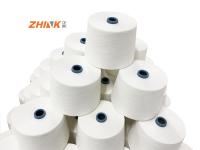 China Raw White 60S Siro Compact Spun Blended Yarn Made Of Bamboo Fiber for sale