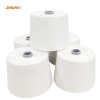 China Polyester/Bamboo 50/50 Siro Compact Spun Blended Yarn Perfect for Weaving/Knitting RW for sale