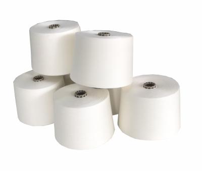 China High Strength T/R 65/35 Ne30/2 TFO Spun Yarn for Weaving 30/2S Yarn Count Raw White for sale