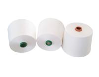 China Standard Strength 65% Cationic Dyeable Polyester 35% Bamboo 25 70D Core Spun Yarn for sale