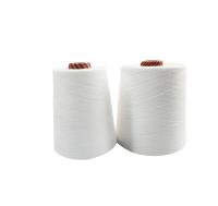 China Soft Feeling Raw Polyester Modal blended Ring Spun Siro compact Yarn for Knitting/Weaving 789TPM for sale