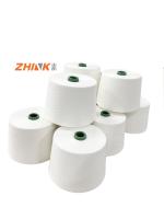 China 780 Twist Polyester Blended Yarn PV TR 65/35 Ne 32/1 Slub for Weaving Durable Versatile for sale