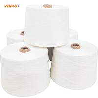 China Free Sample Raw Pattern Ne 30/1 Yarn Suppliers 40% Polyester 30% Viscose 30% Sustans for sale