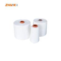 China T65/R35 Polyester/Viscose Ne40/1 Siro Compact Slub Yarn for Knitting Weaving Raw White for sale