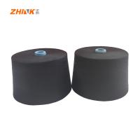 China Siro Spun Yarn for Weaving NE20/1 65/35 Black Blended Yarn 65% Polyester 35% Viscose for sale