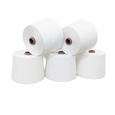 China 80% Polyester 20% Viscose Blended Ne 32/1 Ring Spun Pv Yarn for Weaving 10 CN/tex Strength for sale