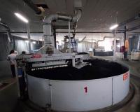 China Top Efficiency AAgrade 100% Polyester NE21/1 Ring Spun Yarn for Knitting Special Black for sale