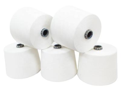 China High Twist Sustainable NE 31/1 Ring Spun Yarn 80% Polyester 20% Viscose Blend Weaving for sale