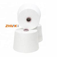 China Blended Yarn 80% Recycled Polyester 20% Viscose 20/1 Siro Spun Yarn for T-Shirt Yarn for sale