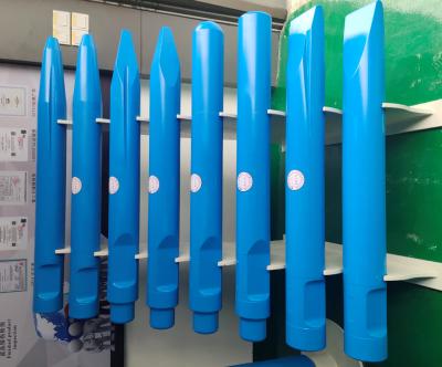 China Hydraulic Excavator Breaker Hammer Chisel 150x1400mm for Stone Rock Demolition for sale