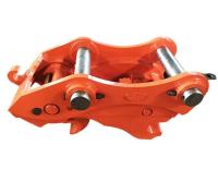 China Double Locking Excavator Quick Coupler for 4-45 Ton Excavators Hydraulic Backhoe Attachment for sale