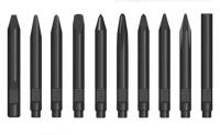 China 20CrMo Mining Hydraulic Excavator Breaker Chisel Moil Point 150x1400mm for sale