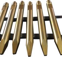 China Hydraulic Breaker Chisel 42CrMo 48mm Rock Breaker Spare Parts for Excavator for sale