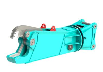 China Excavator Hydraulic Shear Crusher 22-25 Ton 750mm Opening 80 Ton Crushing Force for sale