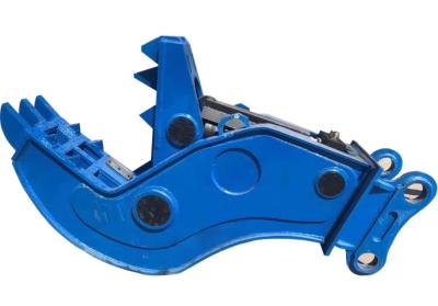 China Hydraulic Excavator Shear 620mm Jaw Opening 180 Ton Crushing Force for 15 Ton Excavator for sale