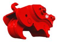 China Wear Resistant Steel Hydraulic Quick Hitch Coupler Tilting Coupler 4-6 Ton Excavator for sale