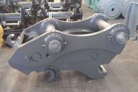 China WH60 Compact Excavator Mechanical Hydraulic Quick Coupler 4-6 Ton Double Safety for sale