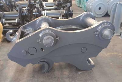 China WH60 Compact Excavator Mechanical Hydraulic Quick Coupler 4-6 Ton Double Safety for sale