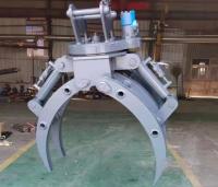 China High Efficiency Hydraulic Excavator Grab Excavator Log Rock Grabs for sale