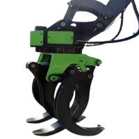 China Q345B Hydraulic Rock Grab for 35T Excavators Construction Works OEM for sale