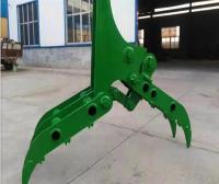 China Q345B Hydraulic Rock Grab for 35T Excavators Construction Works OEM for sale