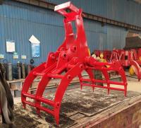 China Hydraulic Demolition Grapple for 20 Ton Excavator 360 Rotation CE Certified Scrap Sorting for sale