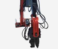 China 50 Ton Excavator Sheet Pile Driver Q345B Vibro Hammer 2800rpm for sale