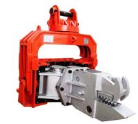 China 2800RPM 40NM Hydraulic Pile Driver for Mini Excavator 2500kg High Frequency Vibration for sale