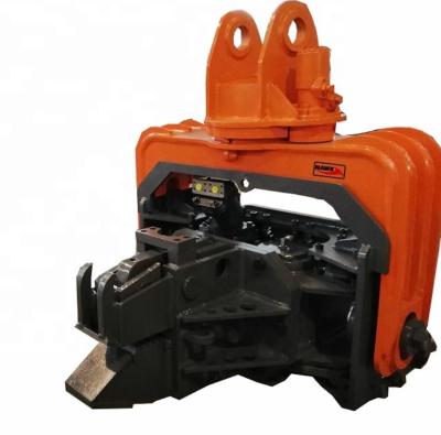 China 50 Ton Excavator Sheet Pile Driver Q345B Vibro Hammer 2800rpm for sale